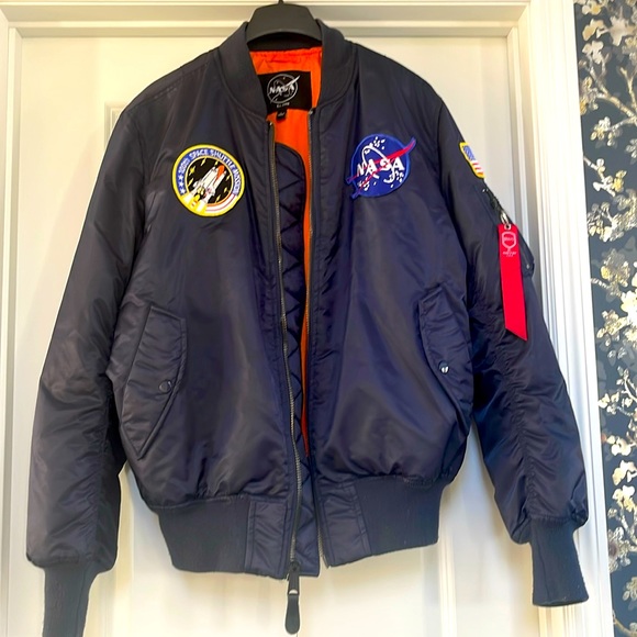 NASA | Jackets & Coats | New Nasa Jacket Dark Blue | Poshmark